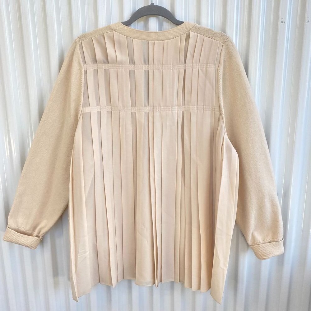 Cos Oversize Button Front, Back Pleat Cotton Ivory Ca… - Gem